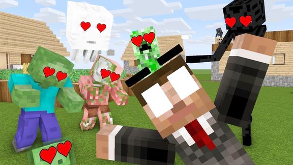 MC动画:怪物学校《爱的诅咒》,him老师狠心拒绝了丑女!