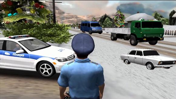 【永哥玩游戏】警察检查站 警察驾驶警车巡逻抓捕无赖模拟器