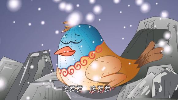 由于太懒惰,寒号鸟什么都不干,却没有熬过整个冬天!