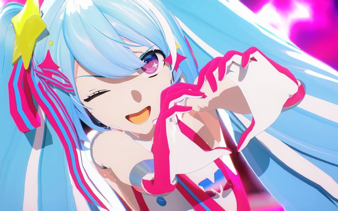 【MMD】アイドル(Idol)【YYB Hatsune Miku MAGICAL MIRAI 10th】【...