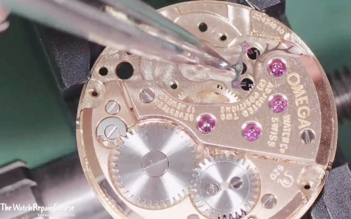 欧米茄手表修复-一个经典的60年代机械手表服务和维修过程