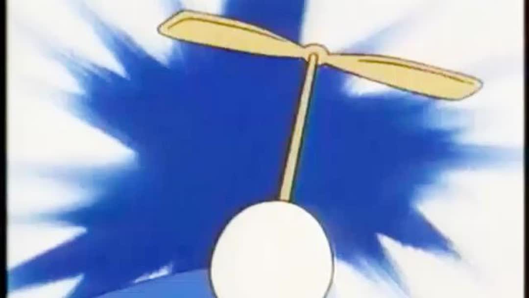 为什么用了哆啦a梦的竹蜻蜓,头皮没有被揪下来?