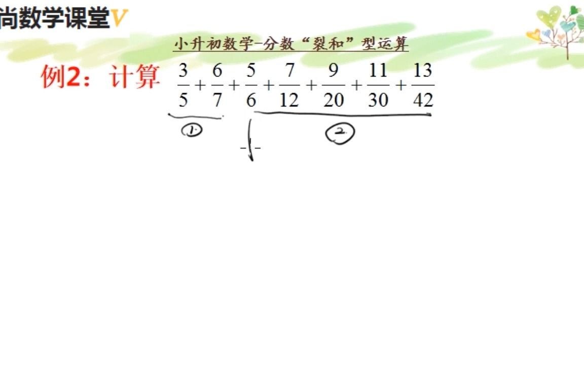 07分数裂和计算技巧,复杂的算式运用技巧之后竟然是整数