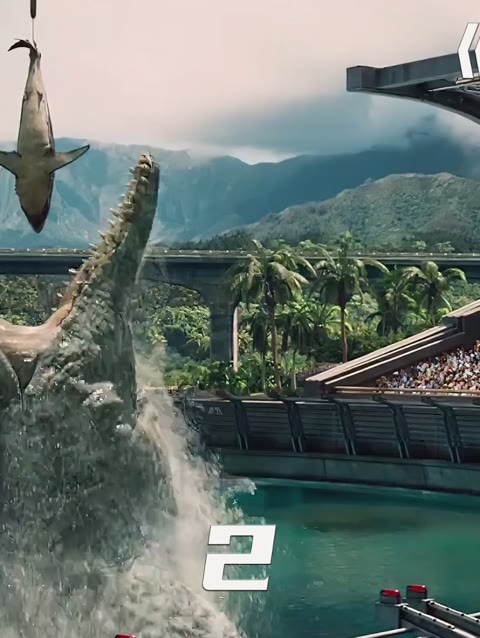 《侏罗纪世界》第2集:前面一只巨脚袭来