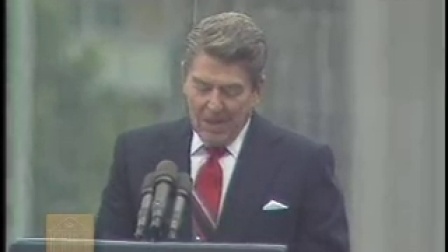 里根柏林墙演讲