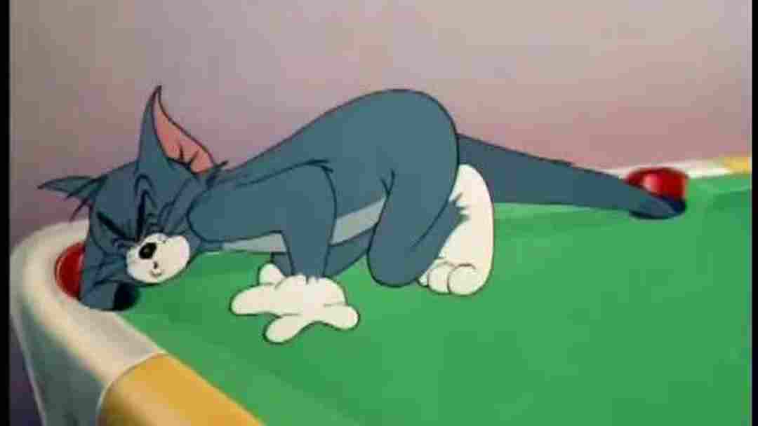猫和老鼠 汤姆和杰瑞打桌球的搞笑故事