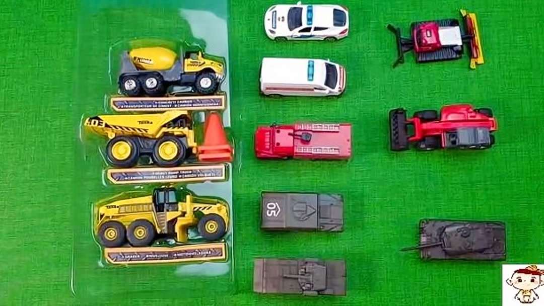 玩具总动员罐车大卡车赛车各种汽车玩具大合集