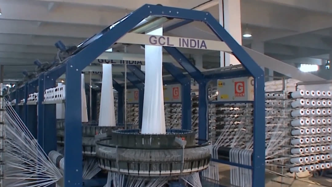 实拍全自动编织机生产过程,比手工制作还要精细,还是第一次见