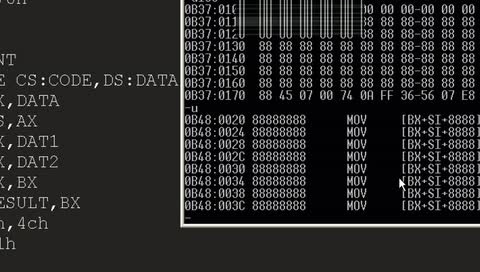 微机原理与接口技术:在dos环境下汇编程序的调试