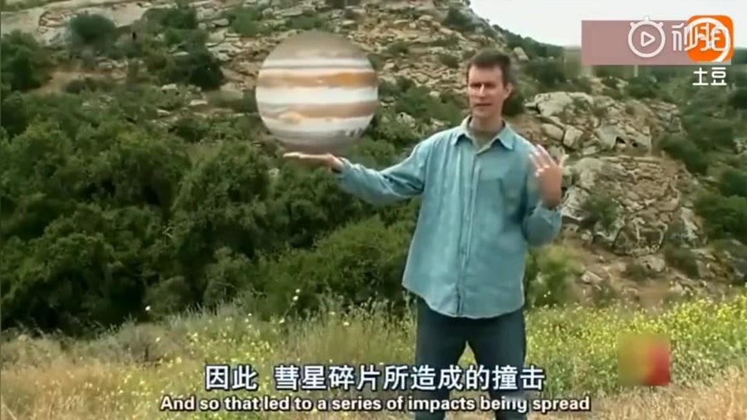 #宇宙#94年彗星撞击木星视频曝光,原来.