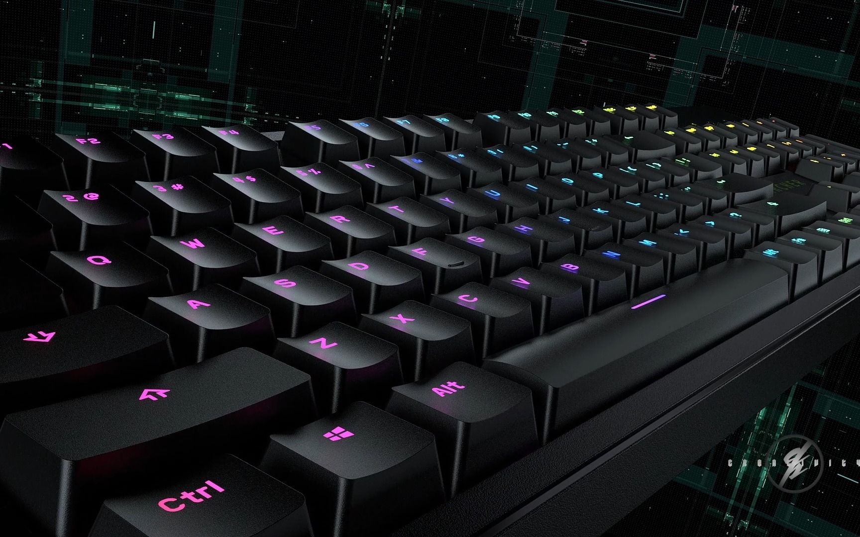 【C4D作品】2022创作机械键盘作品分享