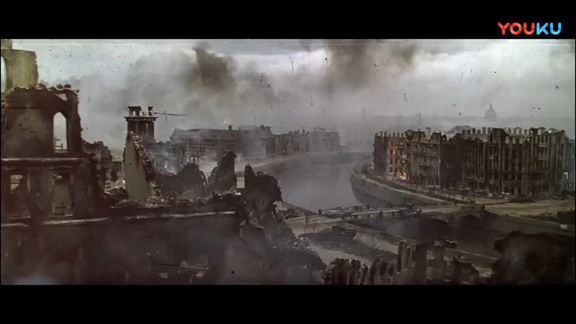 二战苏德经典战争电影,苏军部队一路挺近推大炮进去地铁炸德军