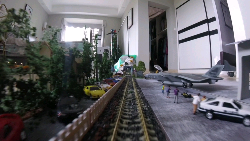 火车模型第一视角小运转2 牵引厂内自备车