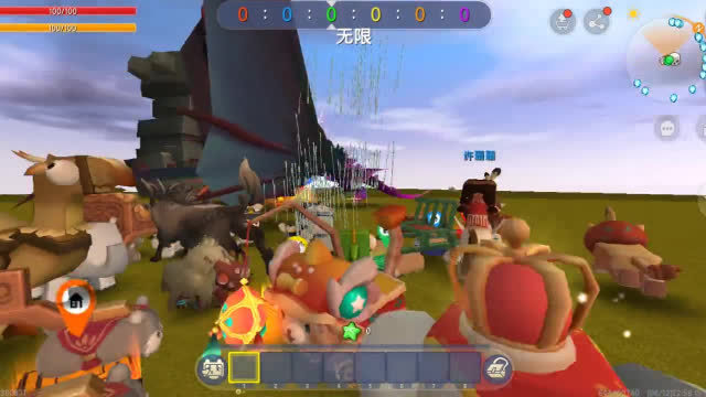 迷你世界:房子掉线,剑雨卡着不动