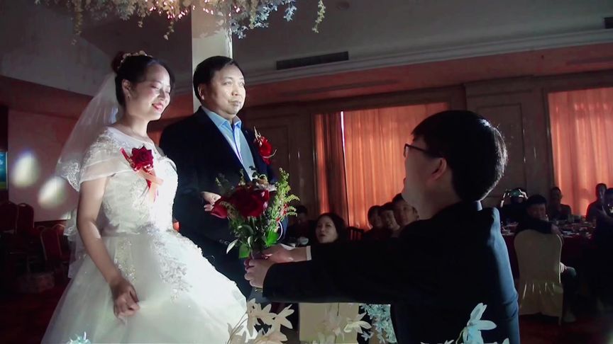 没有稳定器全程徒手拍摄!#婚礼纪实跟拍 #婚礼仪式 #婚礼