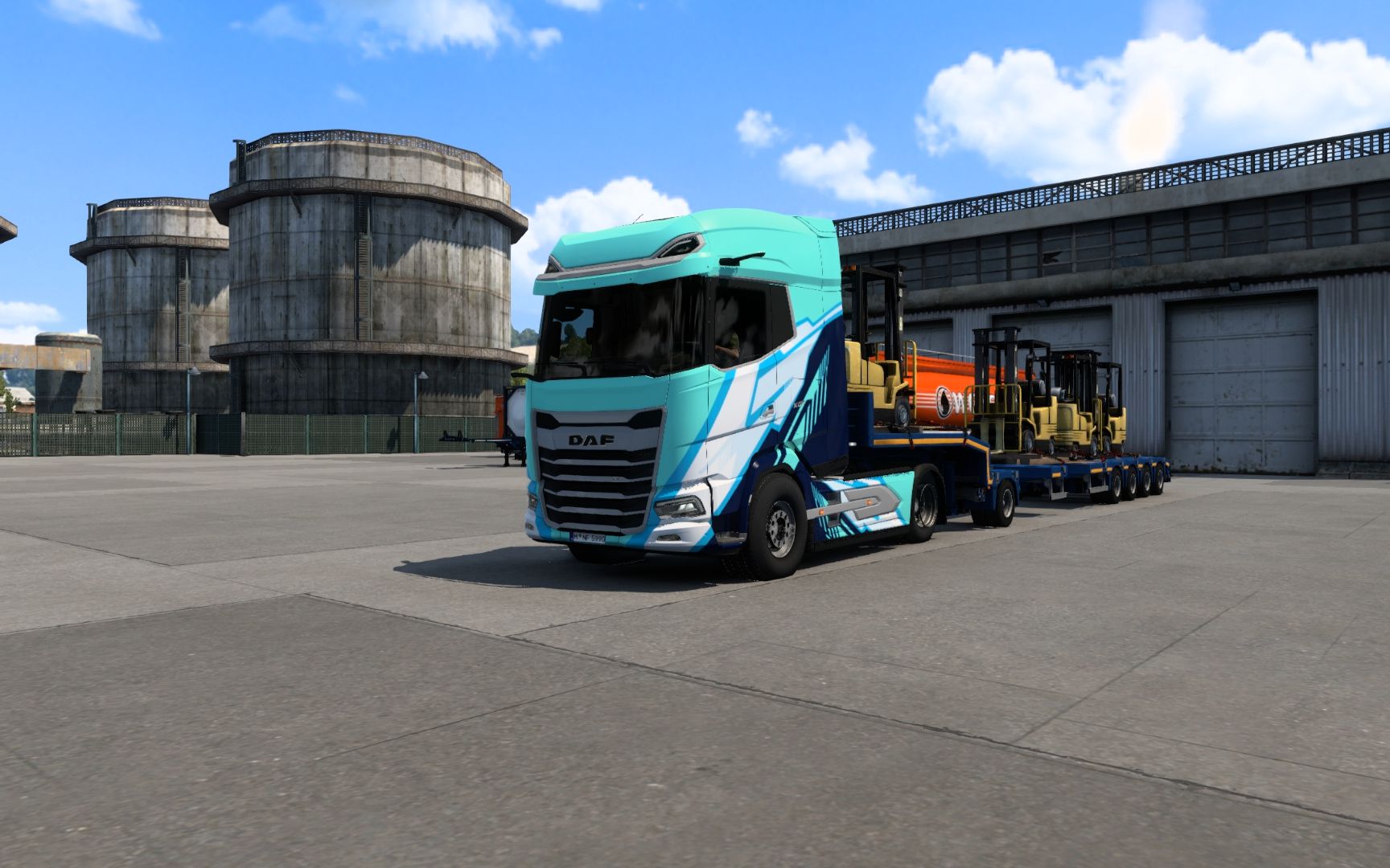 欧洲卡车模拟2:现代化的新卡车