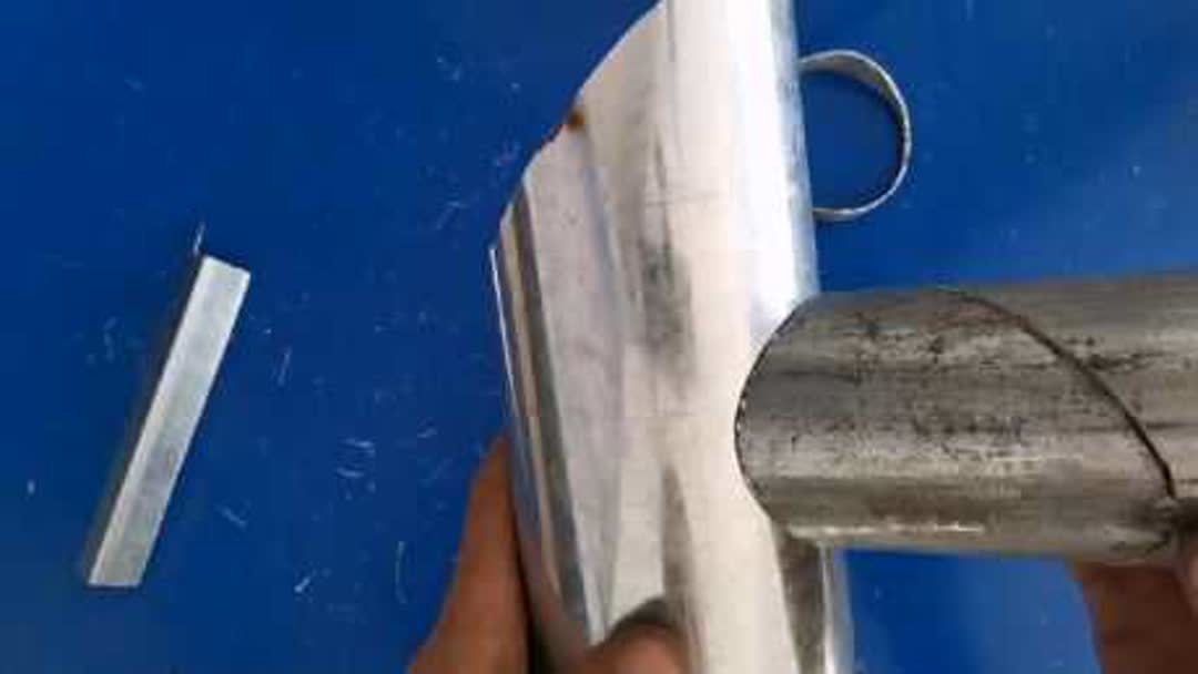 简单易懂的异径三通切割方法