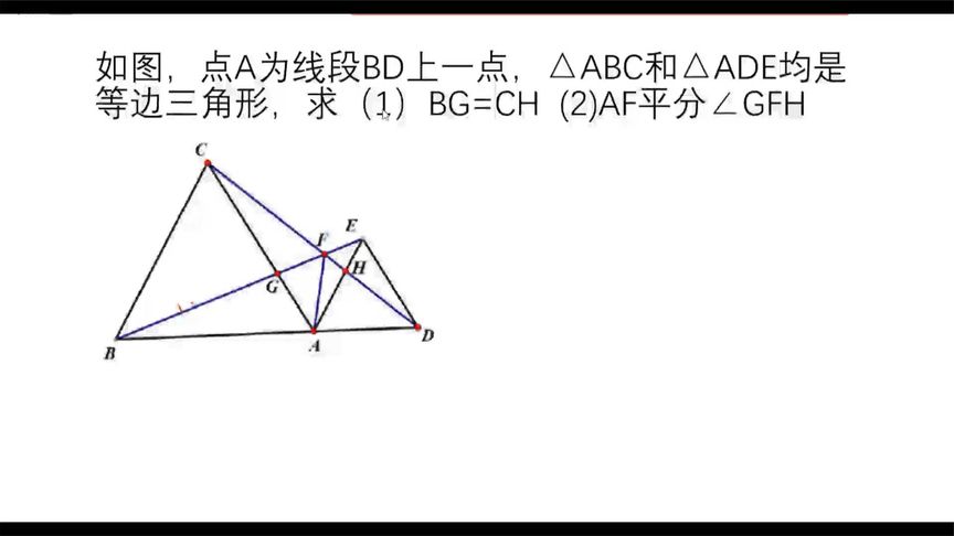 曾经很多学霸都没有想出来:全等三角形手拉手模型