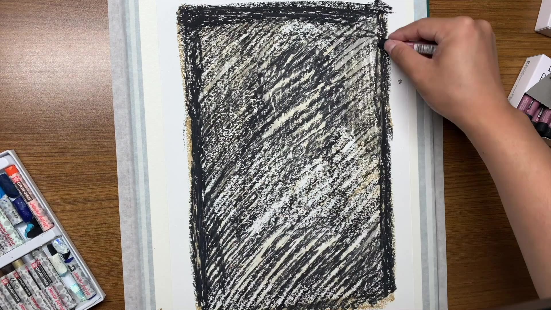 【绍爷绘画】油画棒刮刮刮「给阳台哥的画像」