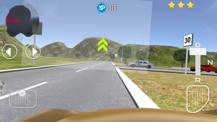 驾驶学校3D 第二张Map 13 我看到了什么!——“你们”两个?ߘ� 无...
