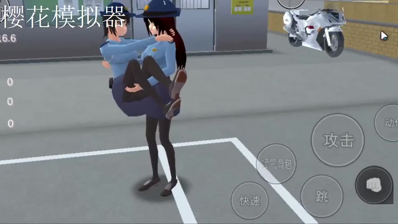 樱花校园模拟器:《打工小姐姐》
