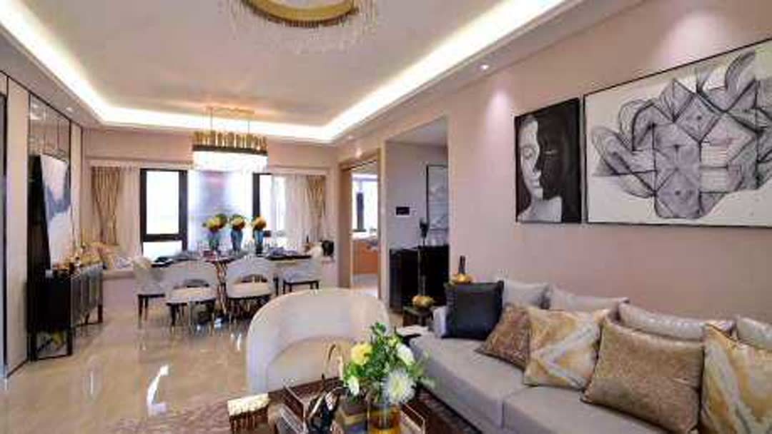 「不限购」珠海1.0低密度舒适小区,星河传奇119平精装四房,南北通