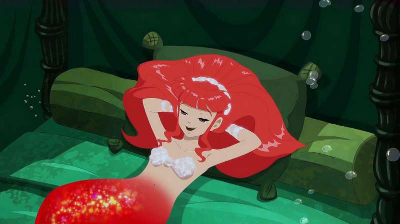 泡泡美人鱼:海神下面居然有房间,美人鱼可以美美的睡个安稳觉了