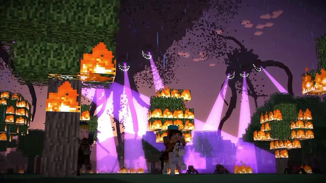 我的世界故事模式《籽岷的新游戏体验第四章 方块与困难之地上》2