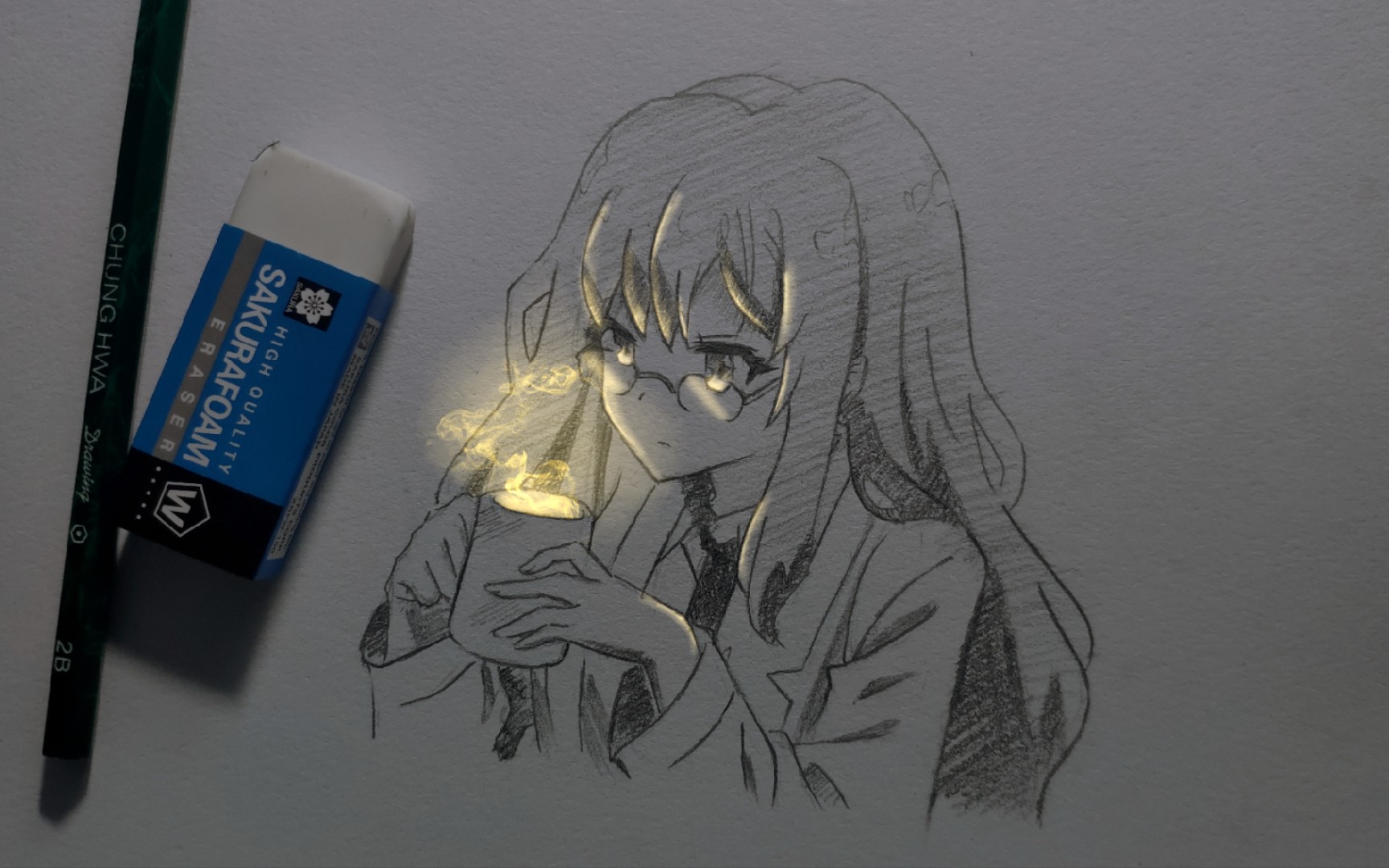 【手绘】实验室咖啡制备方法~100分钟画出双叶理央!