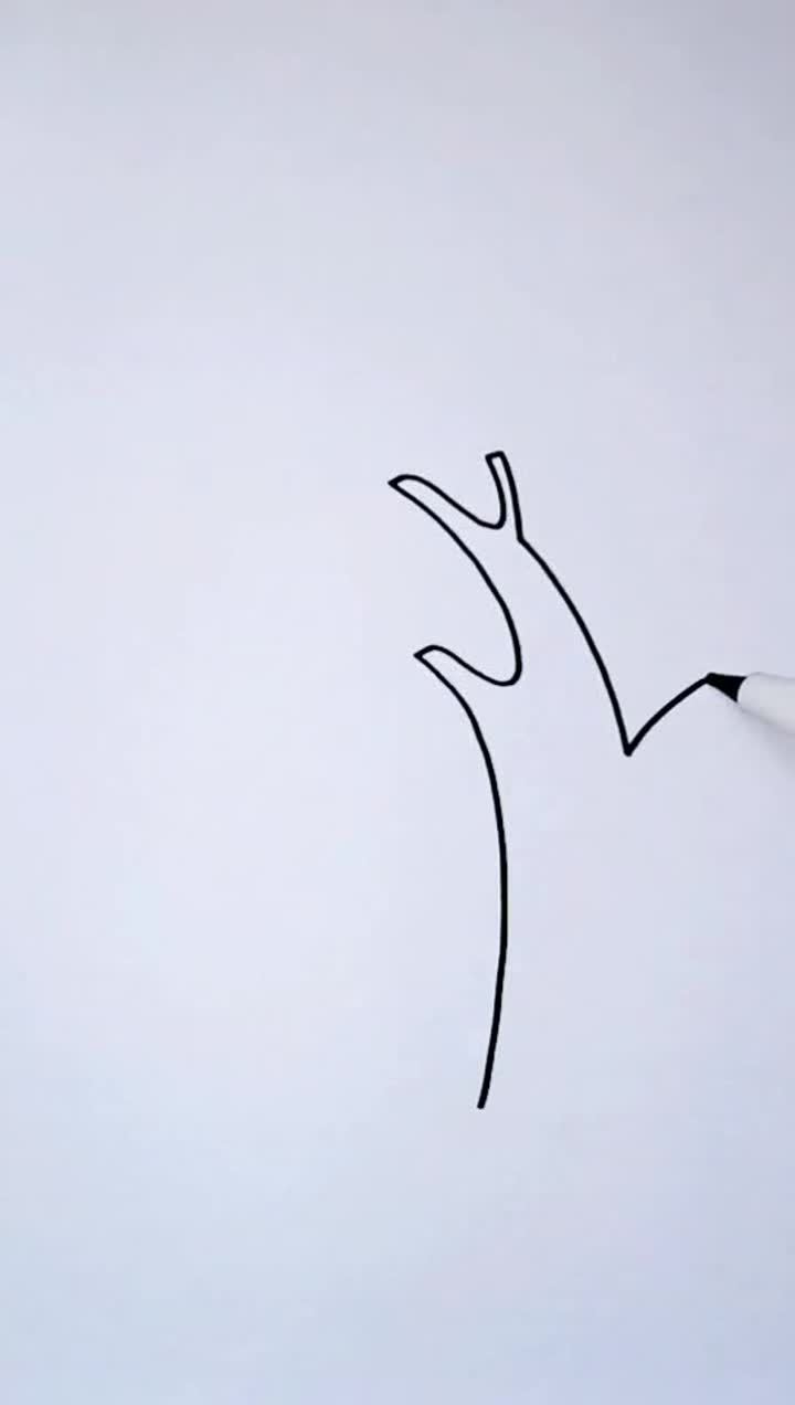 321.幼儿园简笔画~风景教程涨粉,感谢观看!