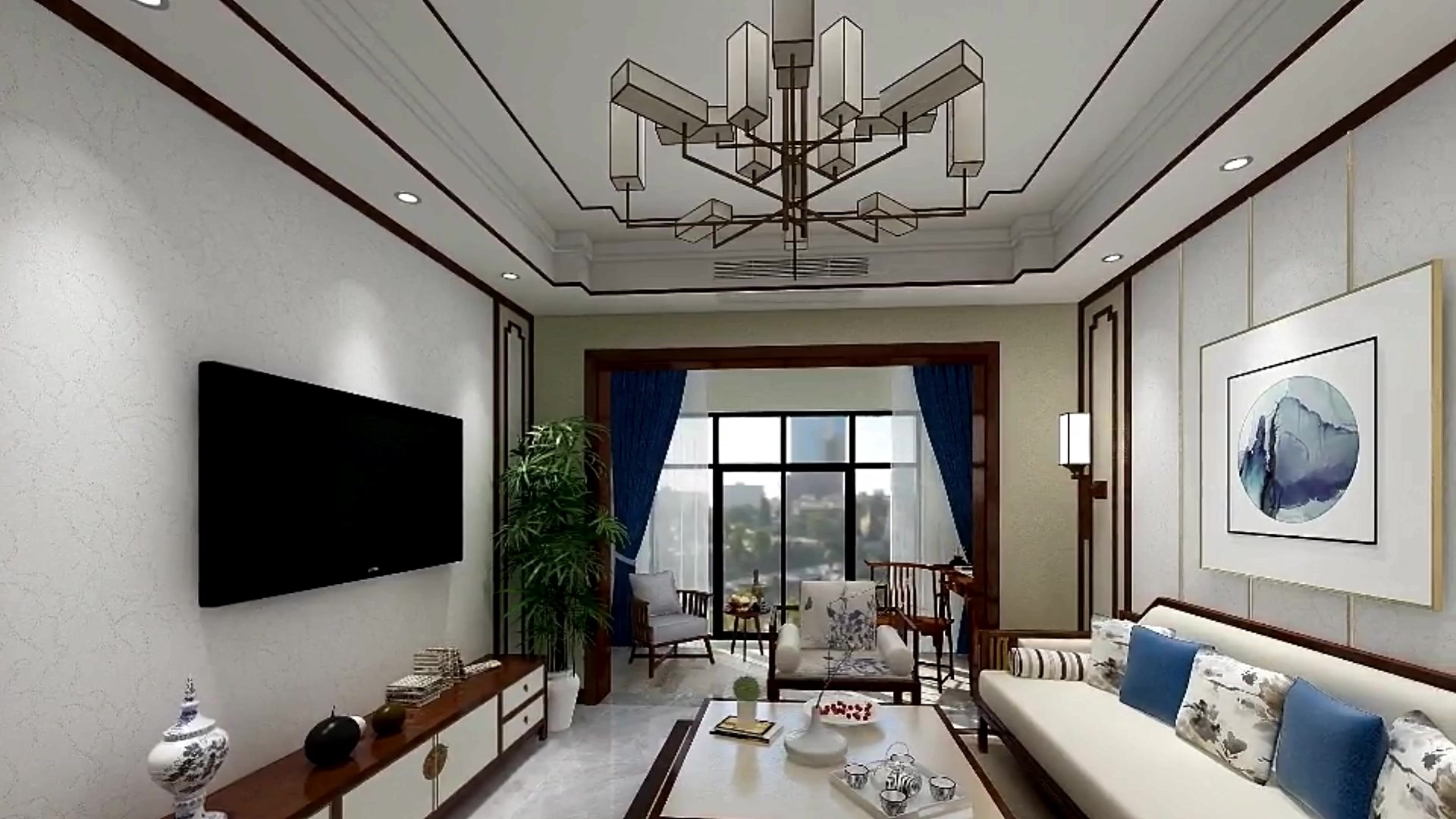 最美简约新中式风格装修案例,如此风雅,忍不住晒晒!