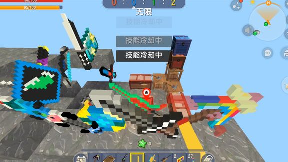 迷你世界矿工大战:皮皮然专心的升级稿子,直到做成了最厉害的!