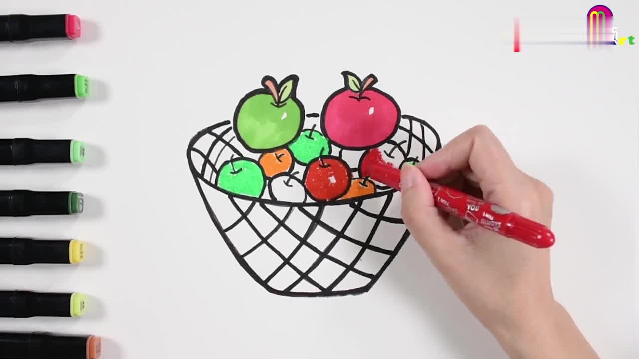 简笔画食物水果简笔画图片大全儿童画幼乐园画画作业简笔画学英语
