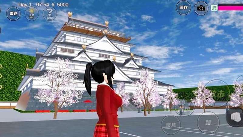 「琅琅」樱花校园模拟器 神秘的城堡究竟隐藏了什么秘密?