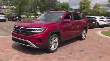 高清实拍2022款大众途昂,颜值高空间大