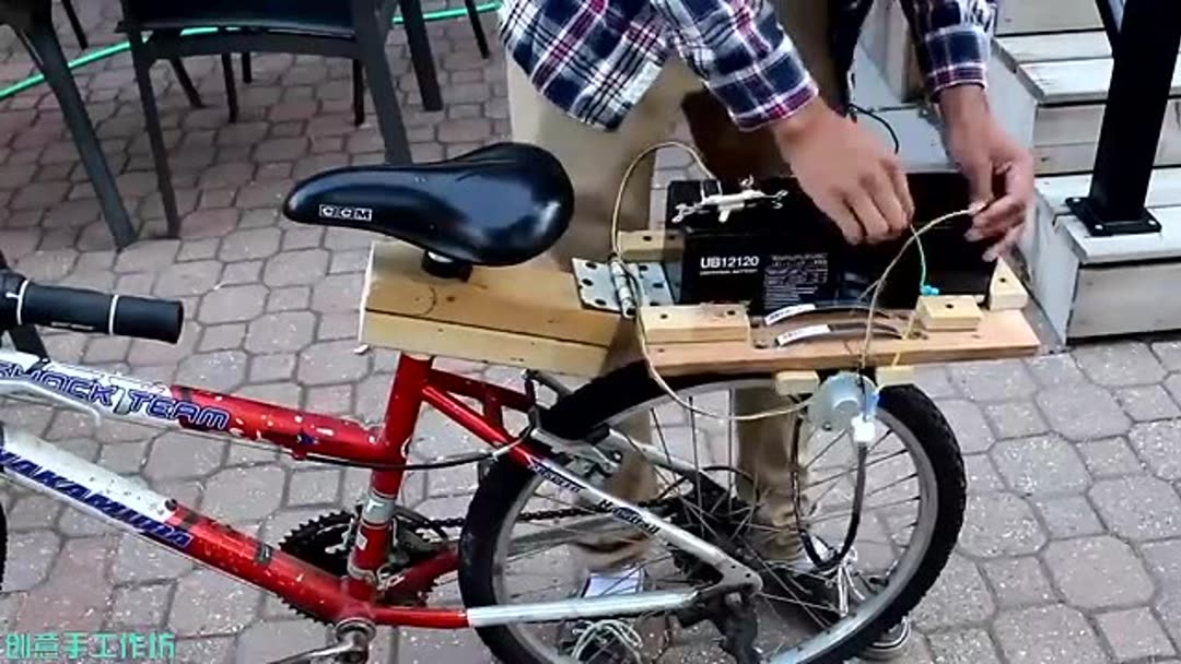 自己动手把自行车改造成电动车 教你DIY实用电瓶车
