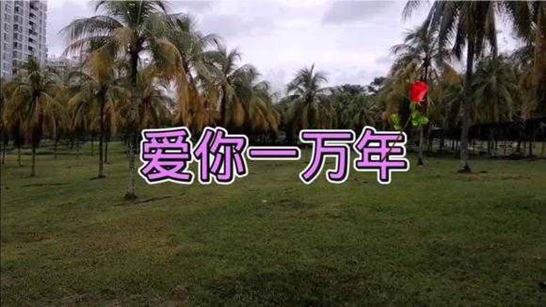 原唱就是经典《爱你一万年》超喜欢这首歌!