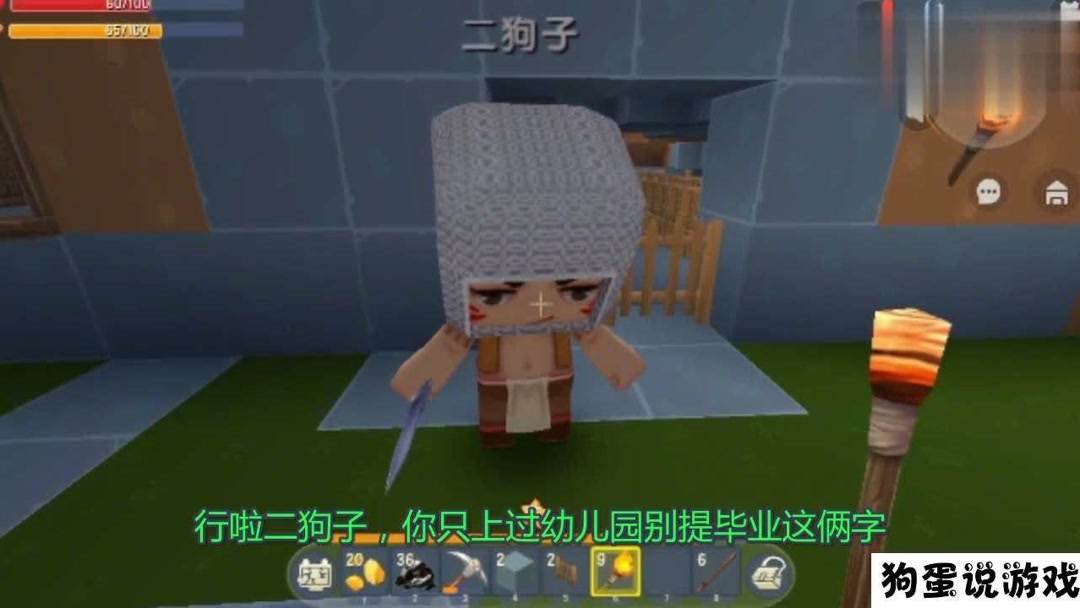 狗蛋迷你世界娱乐:二狗子做了个笼子,我过来一看,怎么养的是怪