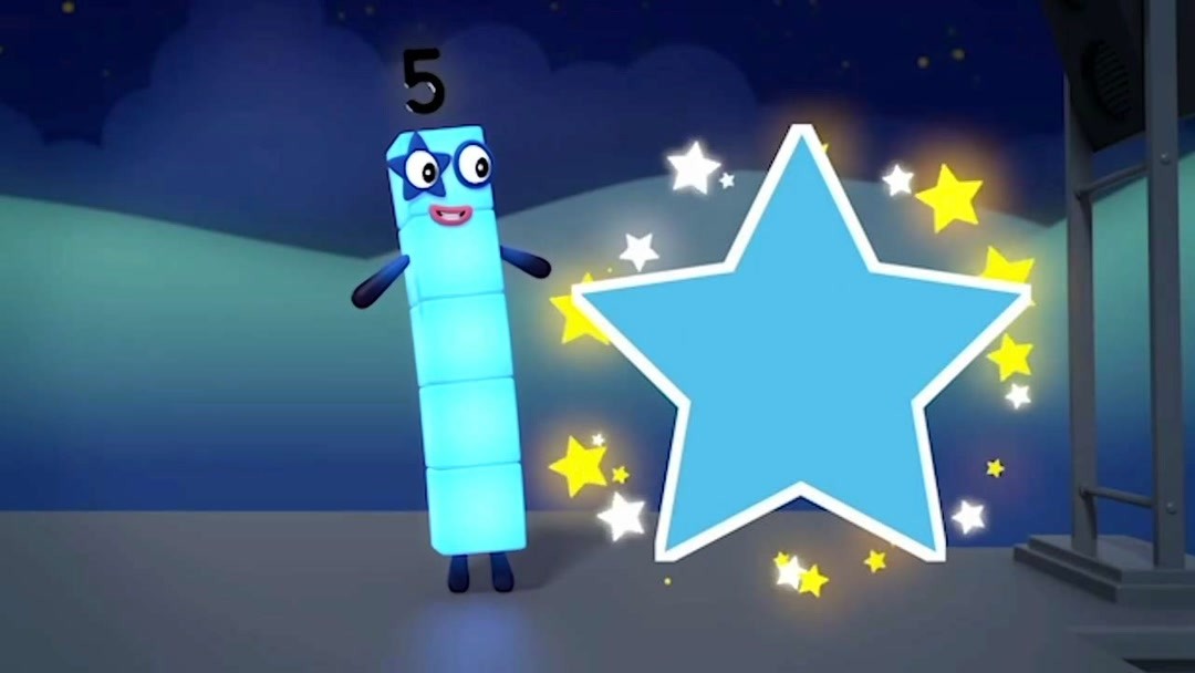 数字积木 亲子儿童:5哥魔法秀 帮助伙伴达成目标 坚持不懈!