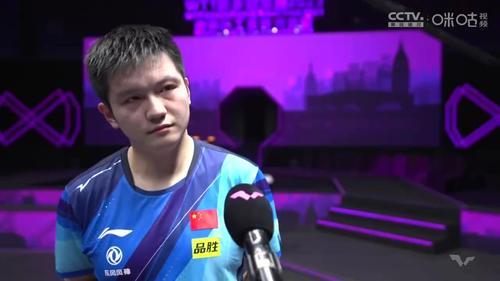 樊振东表达夺冠心情 [话筒]樊振东赛后采访:这次比赛一路磕磕绊绊,.