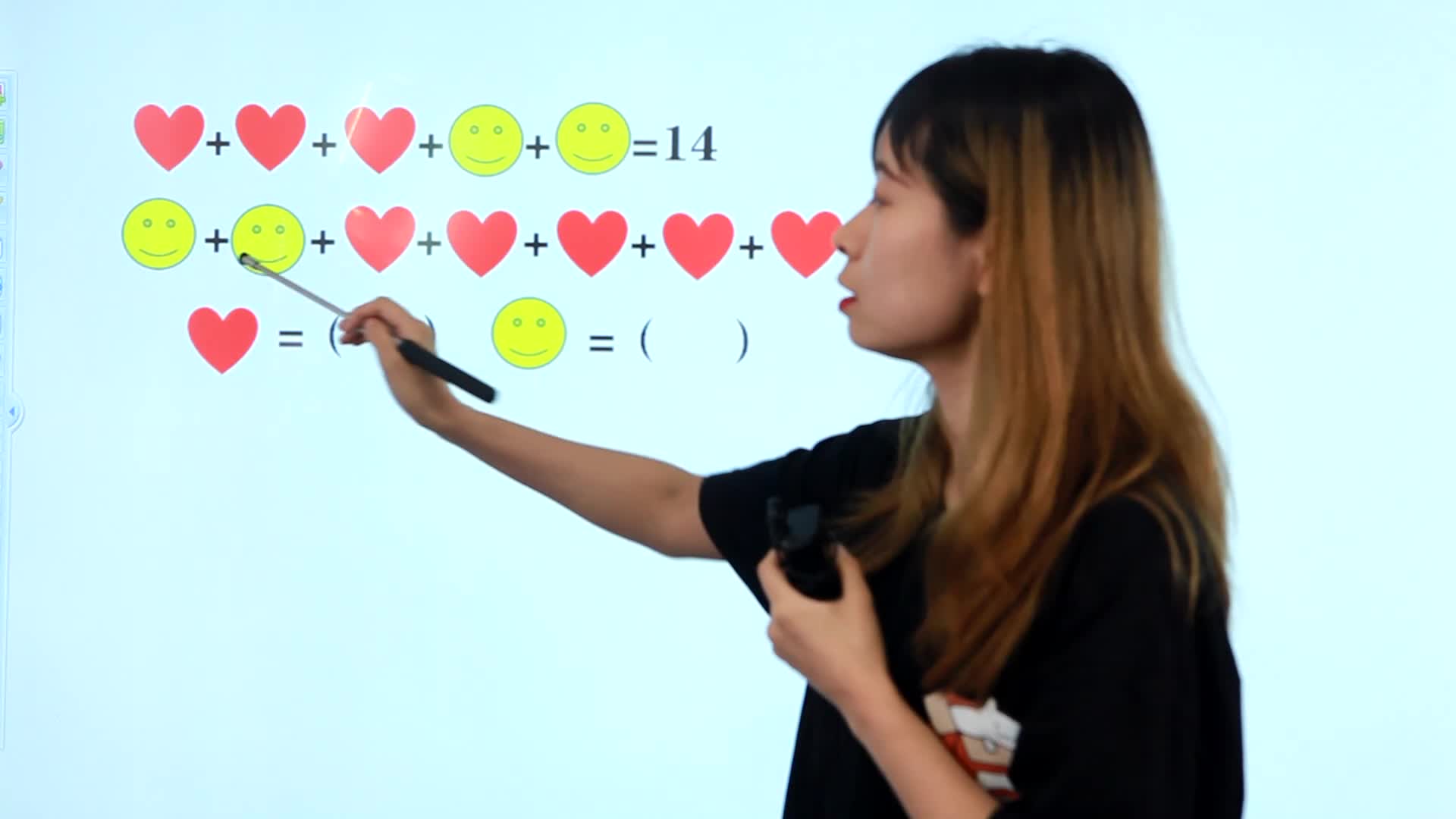 一年级下数学题:求出图形代表数字几?动动脑筋