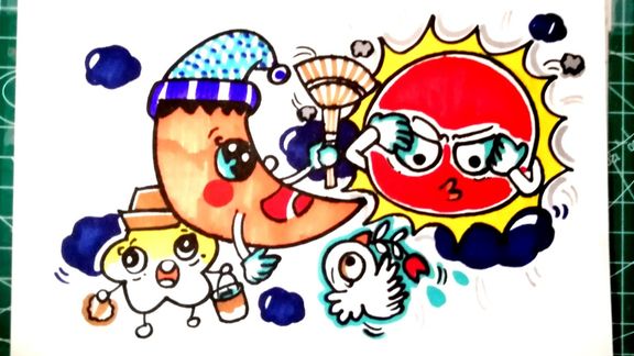 儿童卡通画教程视频:银河大扫除!