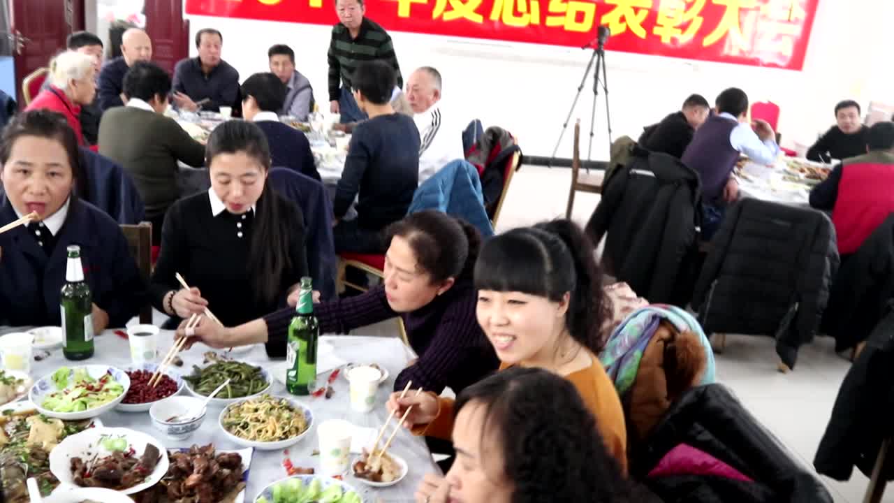 2017年终总结大会-会餐视频