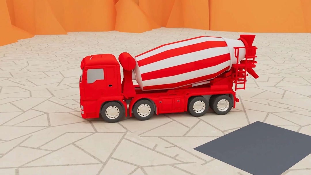 工程车趣味乐园 第10季 第20集 工程车在游乐园建造海盗船