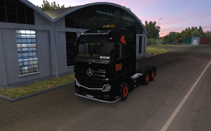 【欧洲卡车模拟2】EP.1 米兰Libellula货场-米兰Scania销售处