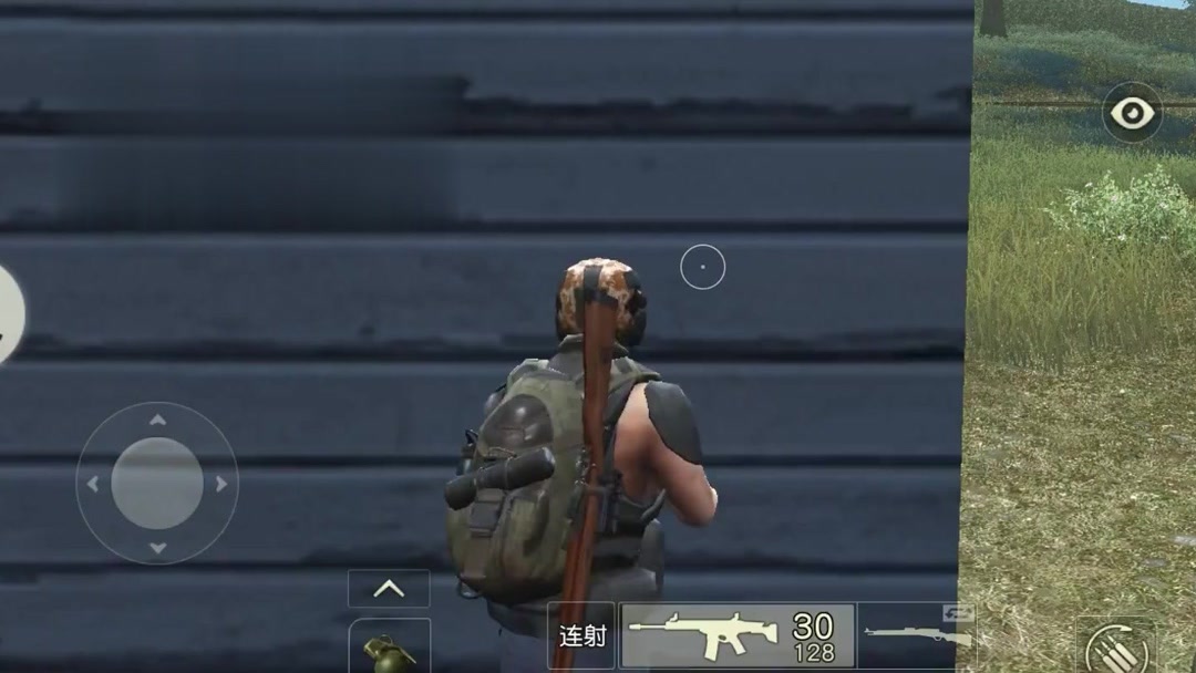 荒野行动:真的是比耐心游戏,毒来了也不动就赢了