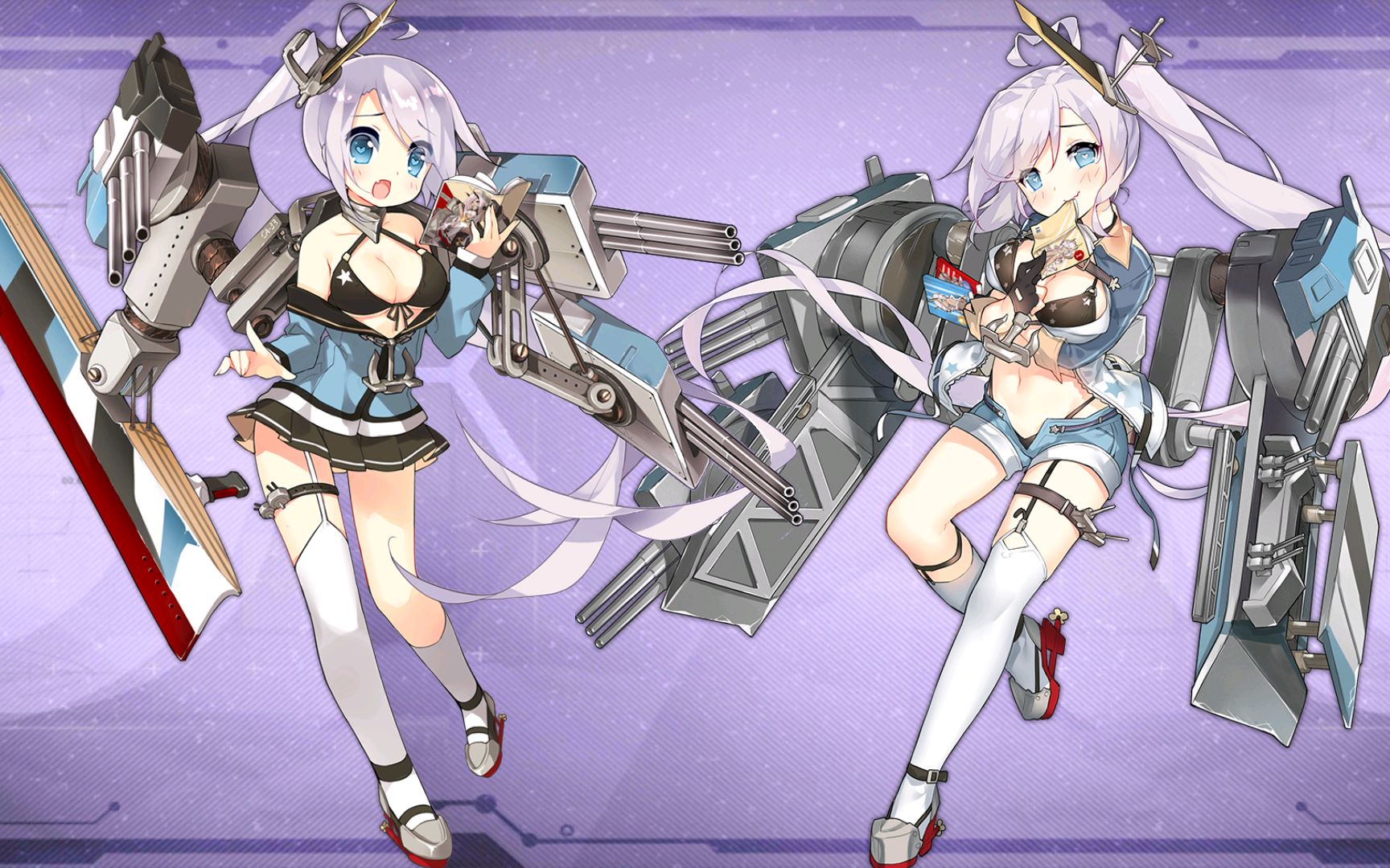 【碧蓝航线】推销美国妹控!波特兰改造测评+新版本演习介绍