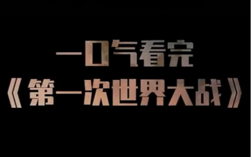 一口气看完,第一次世界大战,战争的残酷,。 德国:老子每次都是一打四,...