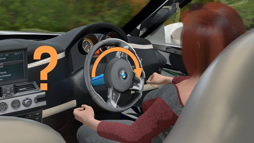 方向盘如何控制汽车方向的?3D动画演示全程,没想到原理这么简单