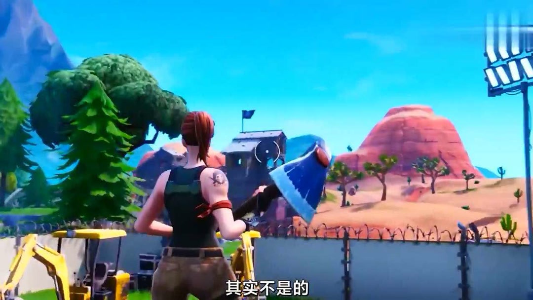 堡垒之夜:国服没有大事件了?国际服出现白色魔方彩蛋!咋回事?